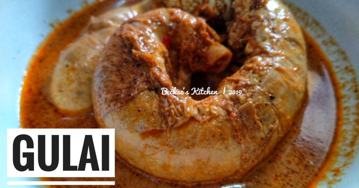 Resep 78. Gulai Tambunsu (Usus Isi) Khas Minang oleh Becksz's Kitchen ...