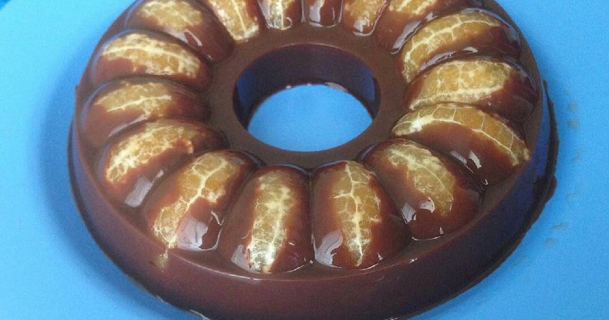 Resep Silky Puding Coklat Jeruk oleh Ulfa Affisa - Cookpad
