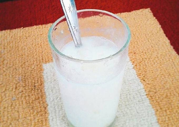 Resep Es Susu Jeruk Nipis oleh Rusda Amalia - Cookpad