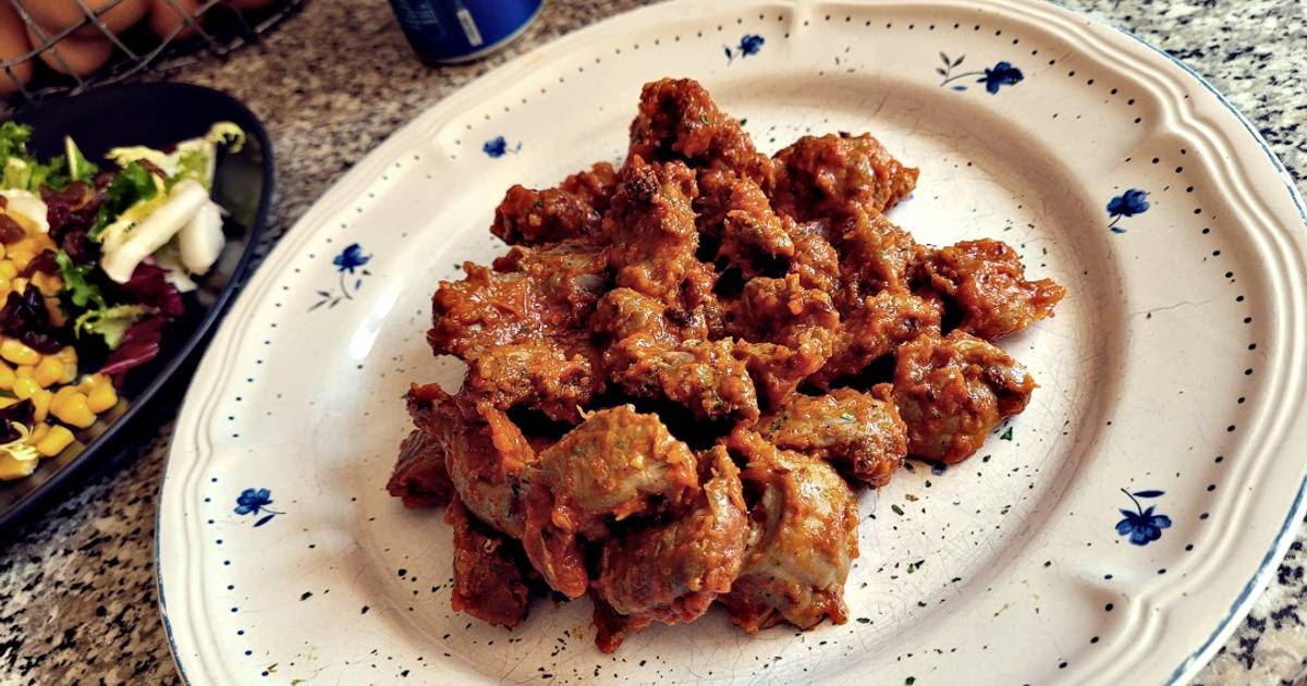76 recetas muy ricas de mollejas de pollo en tomate compartidas por ...