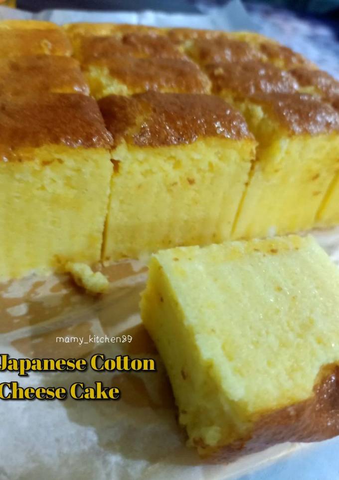 Resipi Japanese Cotton Cheese Cake oleh mamy_kitchen89 - Cookpad