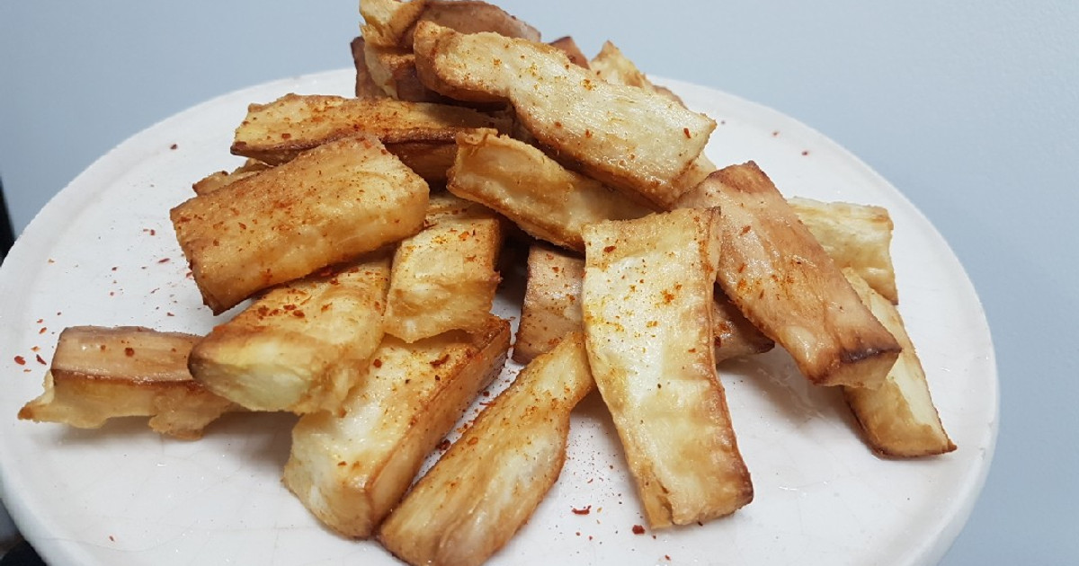 Mandioca Frita Con Merkén Receta de 👩‍🍳