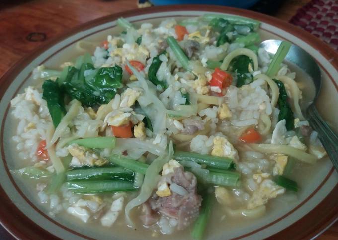 Resep Sego godog : bakmi jowo godog + nasi oleh Larisa Mutiara - Cookpad