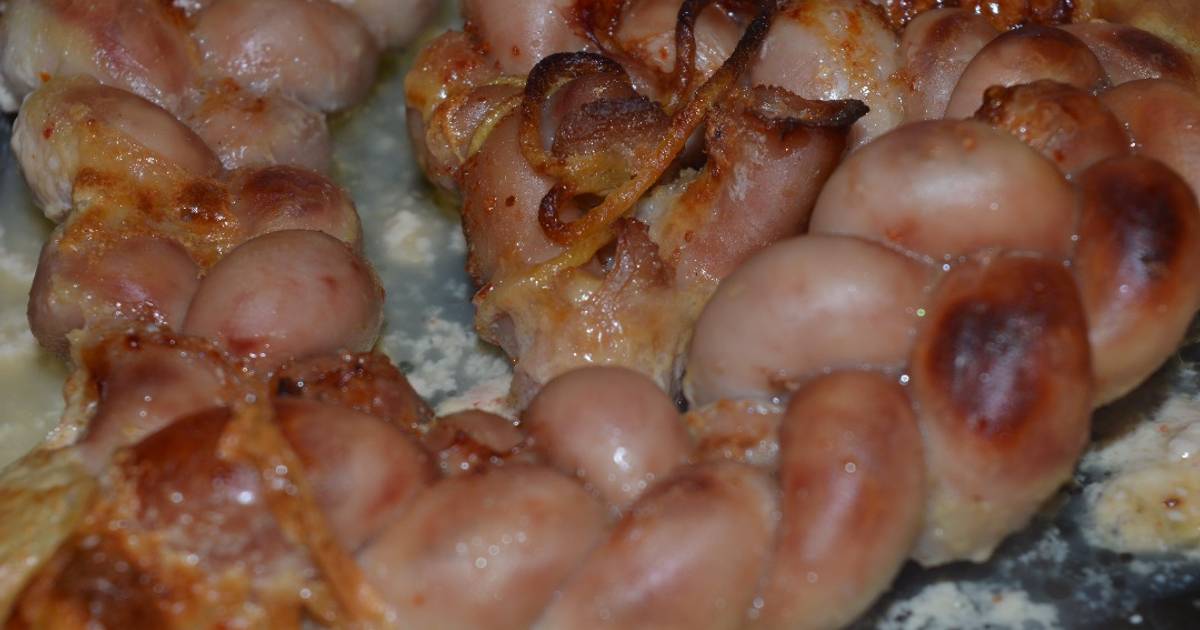 Chinchulin trenzado en leche Receta de Fabio Talibs- Cookpad