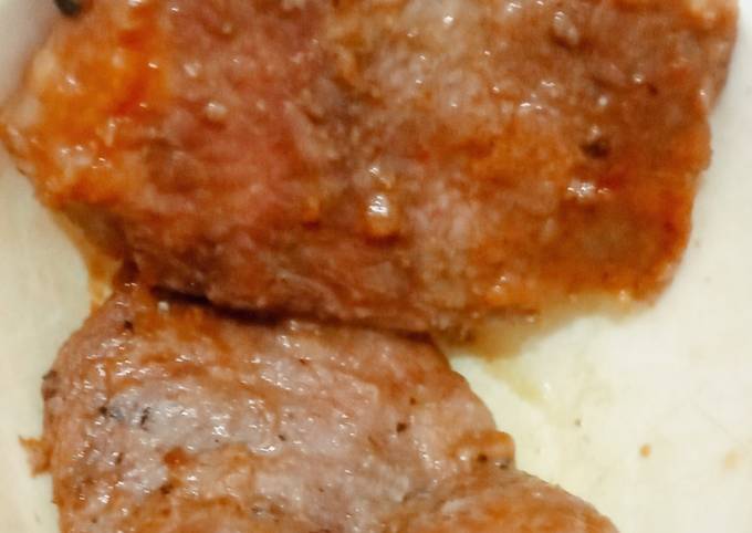 Resep Daging sapi panggang oven low watt oleh Bundanya Dhimaz - Cookpad