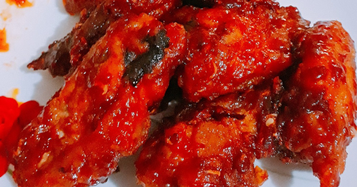 Resep Gochujang Fried Chicken Wings oleh Stephanie Chu - Cookpad