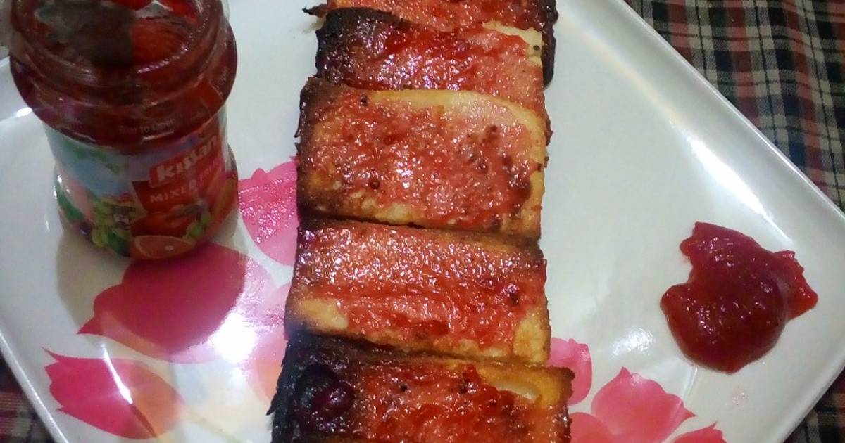 Sweet bread strips Recipe by Vinita Jain - Cookpad