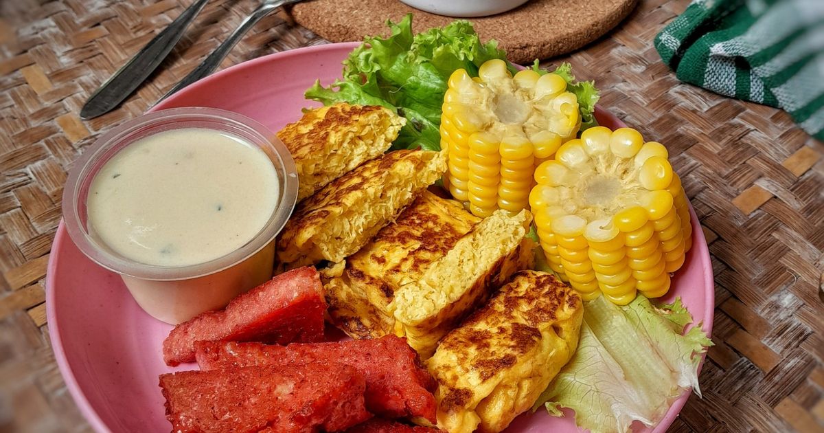 Resep Simple & Healthy Breakfast With Sweet Corn oleh Hadleny Kitchen ...