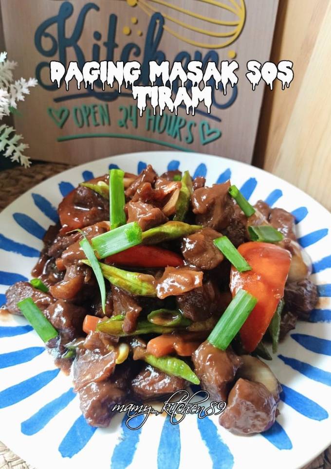 Resipi Daging Masak Sos Tiram oleh mamy_kitchen89 - Cookpad