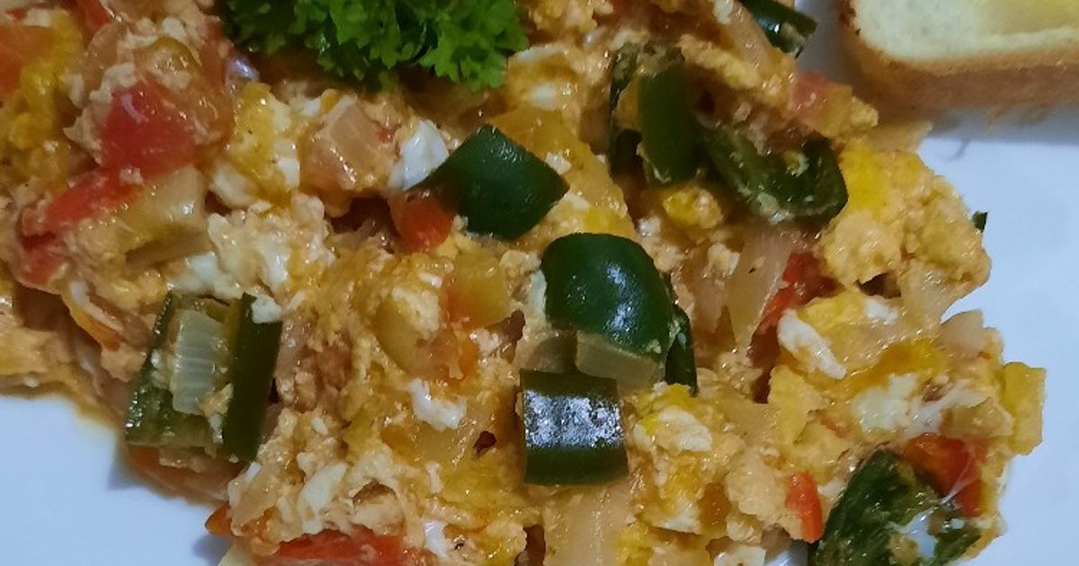 Resep Telor Orek Tomat (Menemen) oleh Idha Midayanthi - Cookpad
