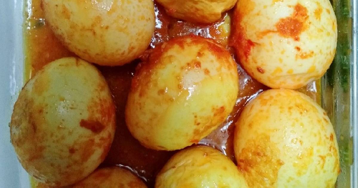 Resep Telur Bulat Balado oleh Endah Actafianti - Cookpad