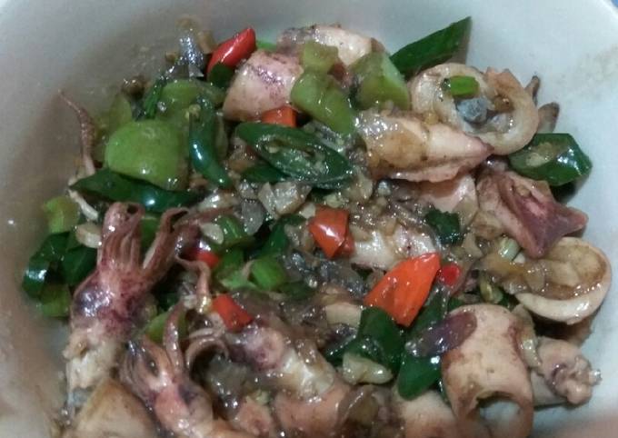 Resep Cumi cabe ijo oleh Tity Wijaya - Cookpad
