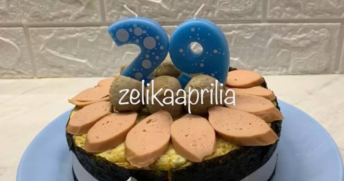57 resep cake mie ulang tahun enak dan mudah - Cookpad