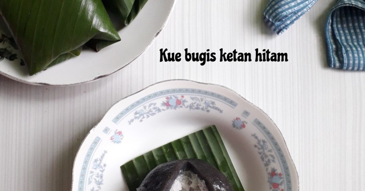 Resep Kue Bugis Ketan Hitam oleh Mama fathan - Cookpad