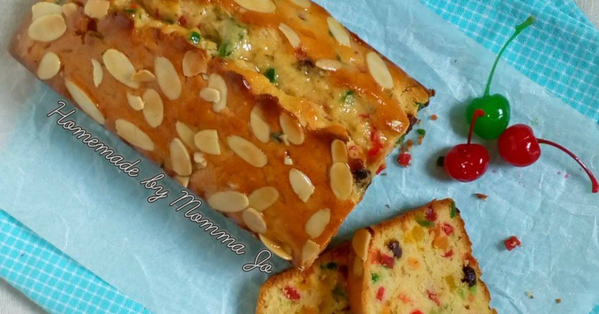 Resep (Lemon) Fruit Cake oleh herlin wulan - Cookpad