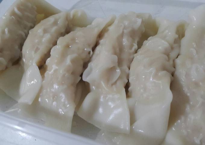 Resep Pangsit rebus sederhana oleh Indrayani - Cookpad