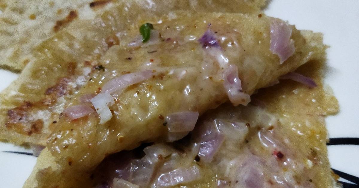 Cheese onion paratha Recipe by Vaishali Arora - Cookpad