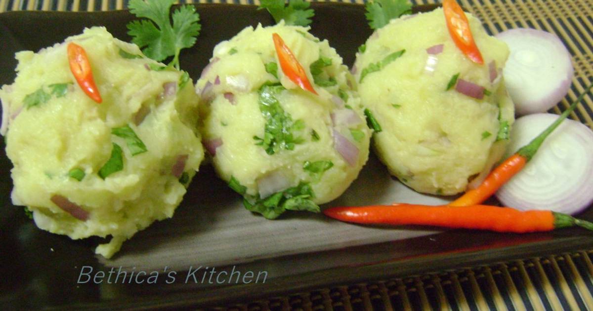 Aloo Bhate (Mashed Potato) Recipe by Bethica Das - Cookpad