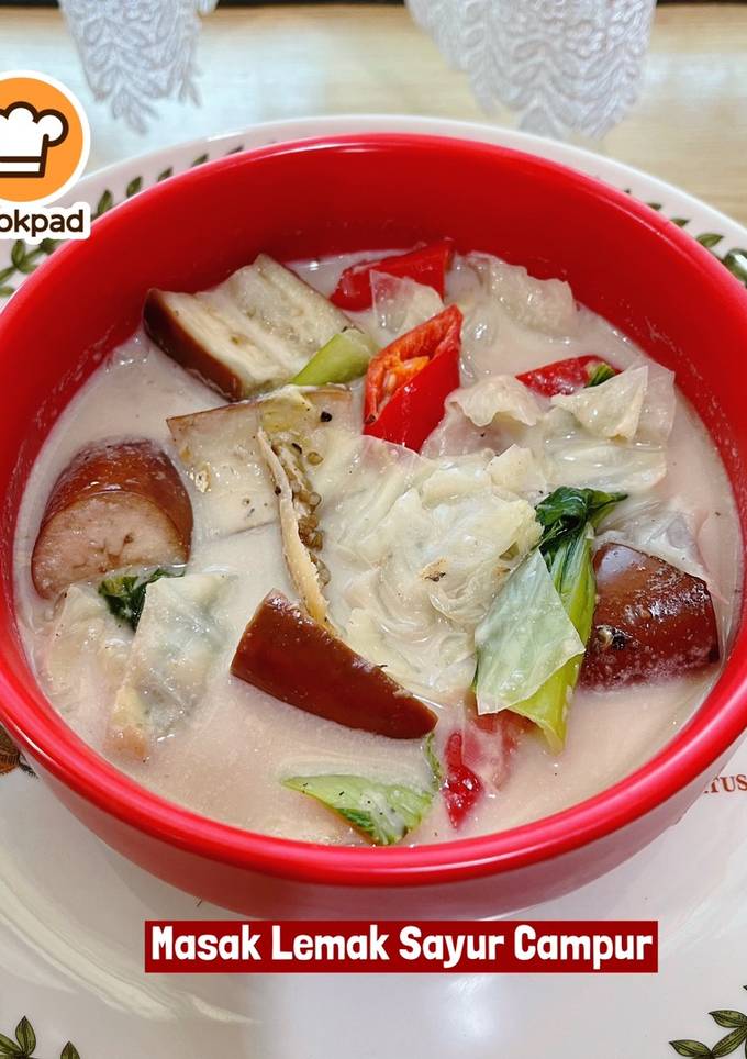 Resipi 👩🍳Masak Lemak Sayur Campur oleh Mahadiah - Cookpad Resipi 👩🍳Masak Lemak Sayur Campur oleh Mahadiah - Cookpad