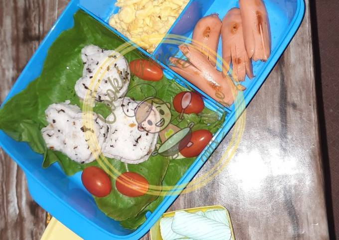 Resep Nasi bento bekal anak oleh unge - Cookpad
