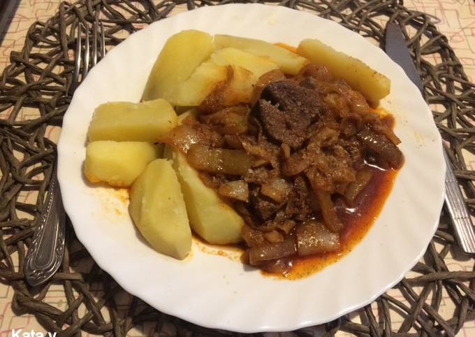 Resztelt máj, ahogy mi szeretjük | Kata Vinczéné receptje - Cookpad ...