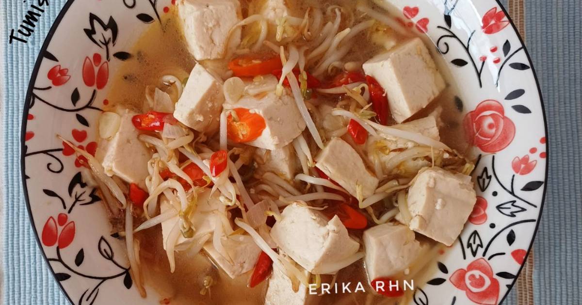 Resep Tumis Toge Tahu Putih oleh erika rhn - Cookpad