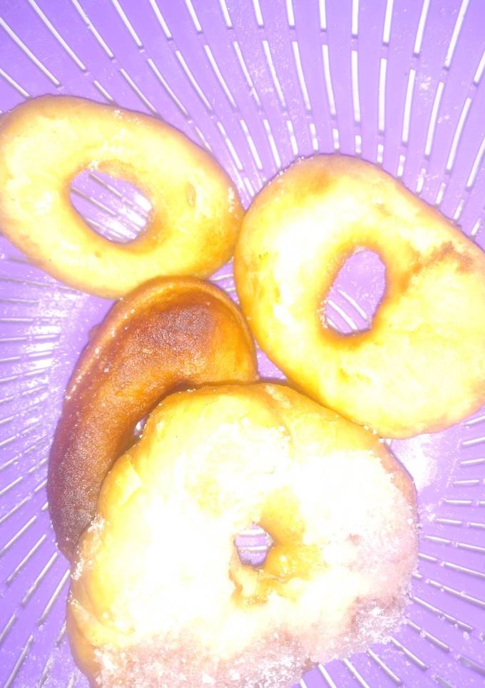 Donas fritas Receta de Gisel Florez- Cookpad