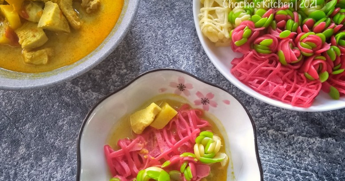 Resep Roti Jala Mawar Kuah Kari Ayam Khas Melayu Riau oleh Tri Puji ...