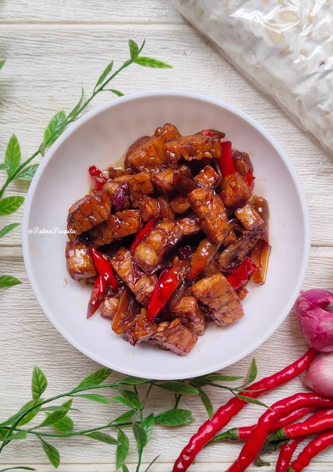 Resep Orek Tempe Simple oleh Ratna Puspita - Cookpad