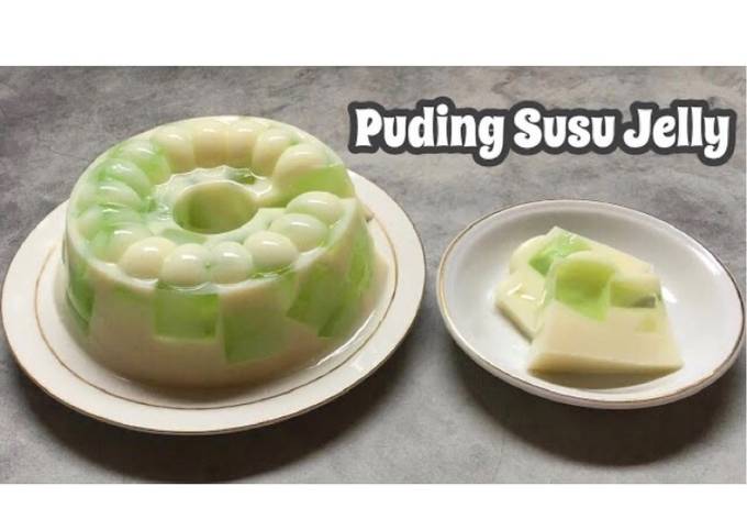 Resep Puding Susu Jelly oleh Melisa Nindya - Cookpad