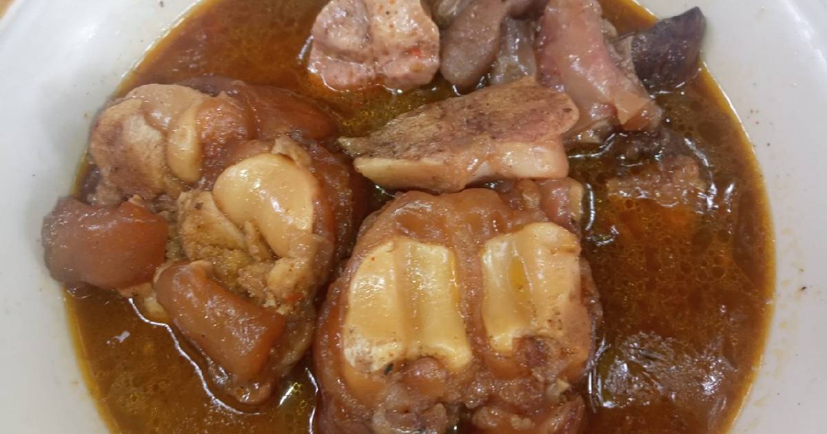 Cow leg Recipe by simran usman - Cookpad