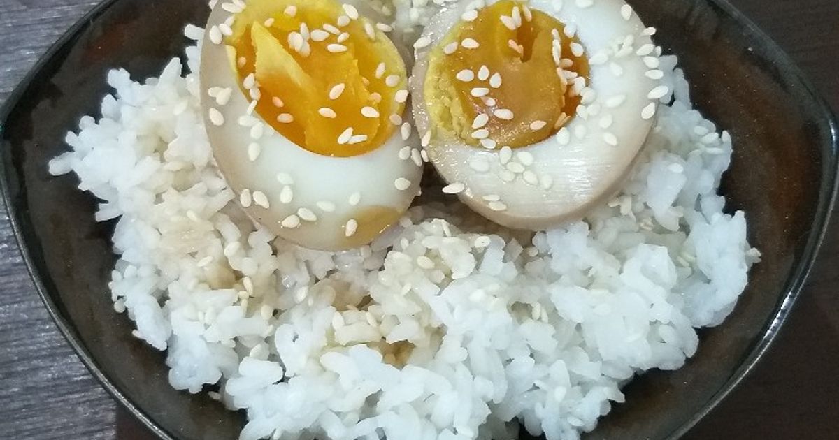 Resep Japanese Marinated Egg oleh Ariek Utomo - Cookpad