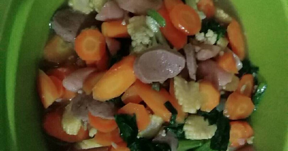 268 resep cap cay goreng bakso sosis enak dan mudah - Cookpad