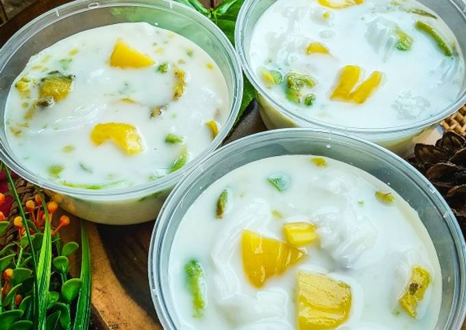 Resep 205. Es Teler Jelly Kelapa oleh Noona Hilda ️ - Cookpad