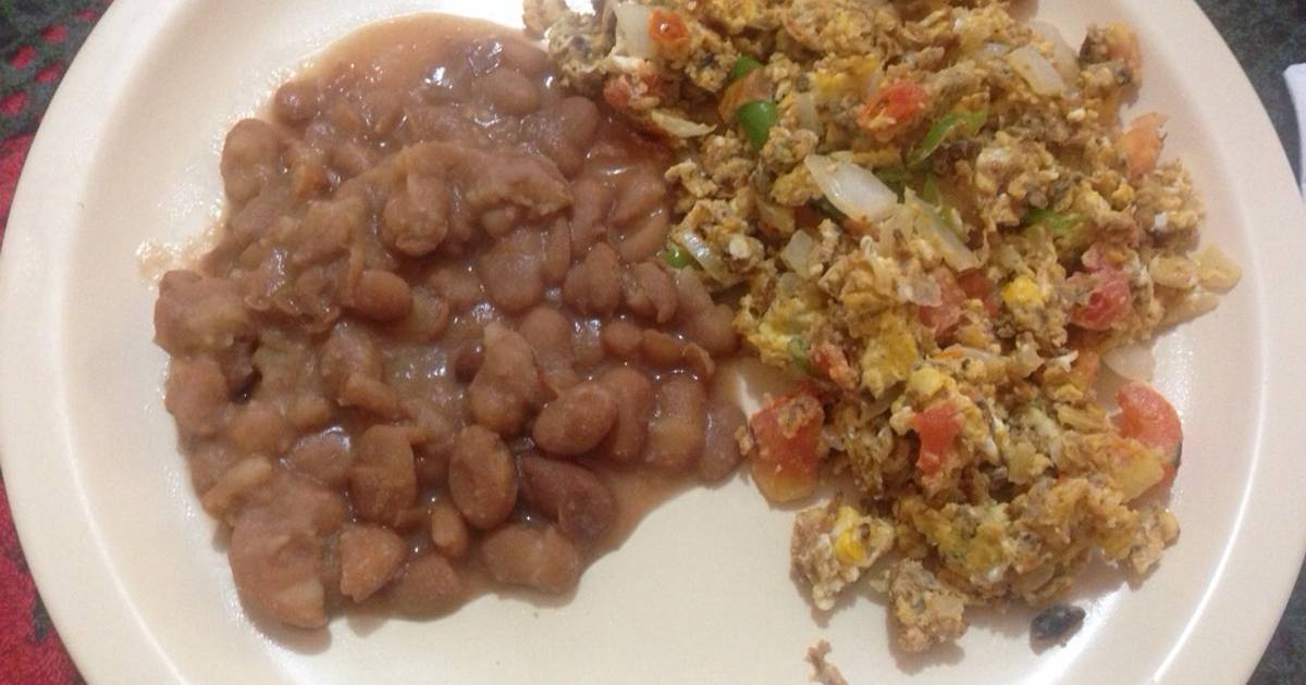 Machaca de huevo Receta de Carmen Palomino- Cookpad