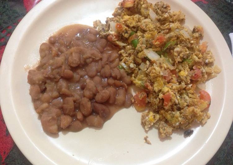 Machaca de huevo Receta de Carmen Palomino- Cookpad