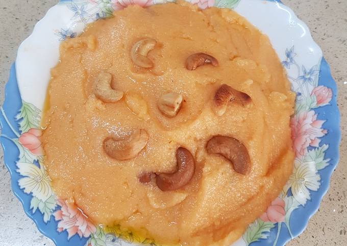 Suji milk halwa Recipe by Jhansi - Cookpad