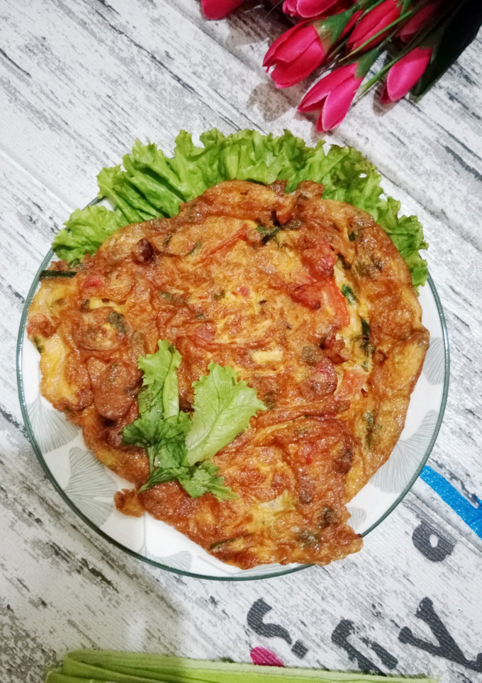 Resep Telur Dadar Gobal Gabul Ala Mbak Enie oleh KasMira - Cookpad