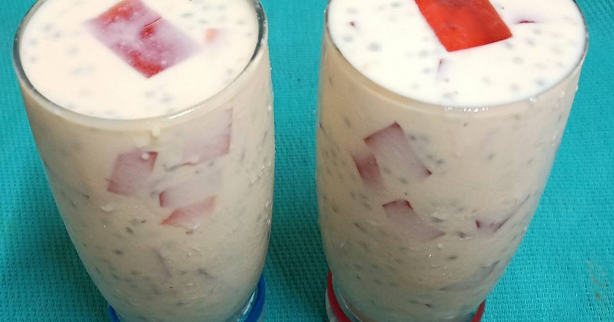Custard Jelly Drink Recipe by Bina Samir Telivala - Cookpad