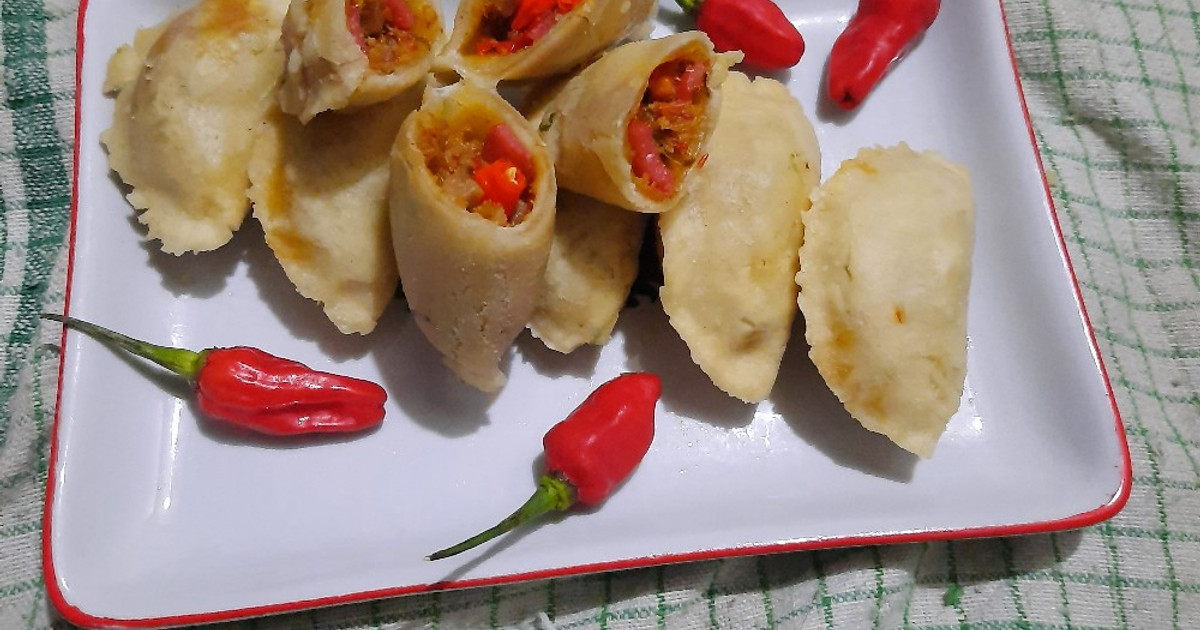 Resep Cireng Mercon Isi Oncom Sosis oleh Indah Saraswati - Cookpad