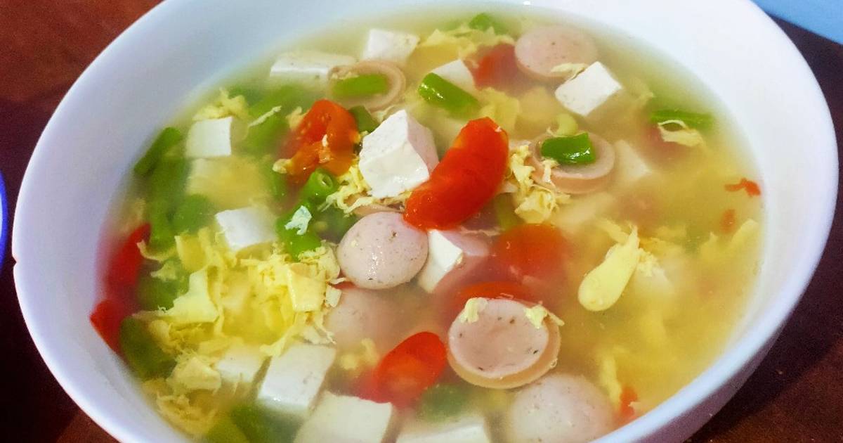 1.810 resep sup tahu telur enak dan mudah - Cookpad