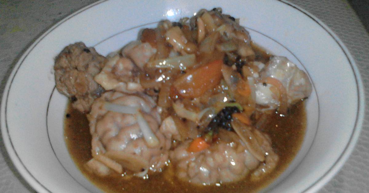 Resep Otak Sapi masak Andaliman oleh Juana Pramudya's Kitchen - Cookpad