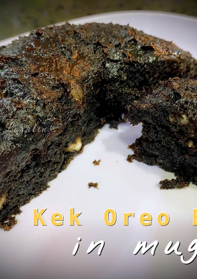 Resipi Kek Oreo Eno in Mug (Resepi Microwave) oleh Sesimple Loralin ...
