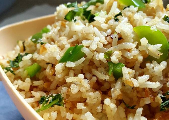 Green Pepper Fried Rice Recipe by Mulunga Alukwe - Cookpad