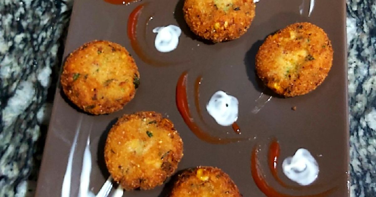 Corn Tikki Recipe By Nafeesa Mustafa