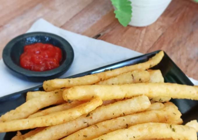 Resep Kentang goreng, stik kentang, stik kentang keju oleh gia kun ...