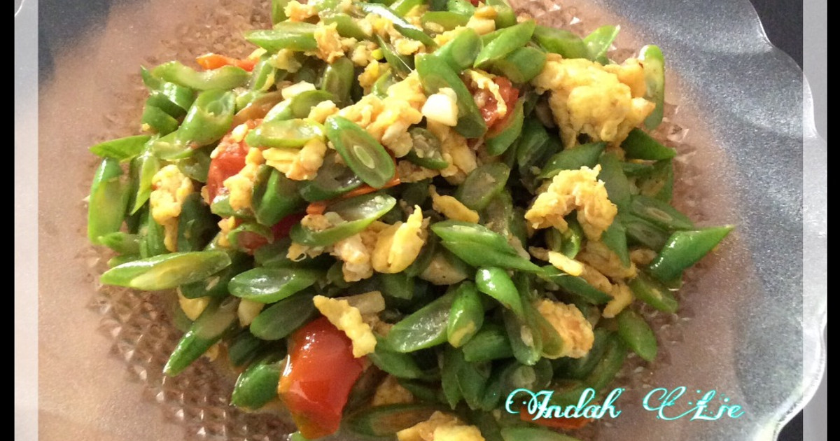 Resep Tumis Buncis Telur oleh Indah Lie - Cookpad