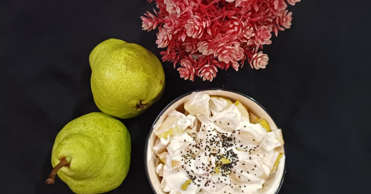 Malai Babugosha Or Indian Pear Recipe by ZMA - Cookpad