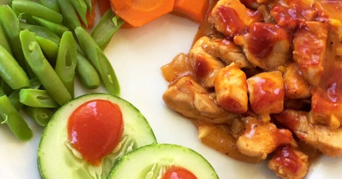 Resep Spicy chicken with veggies oleh Amani Fadaaq - Cookpad