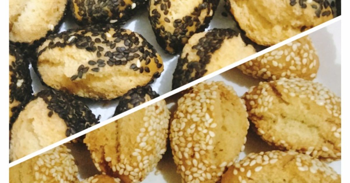 Resep Roti Smile Wijen oleh Rohani Tanjung - Cookpad